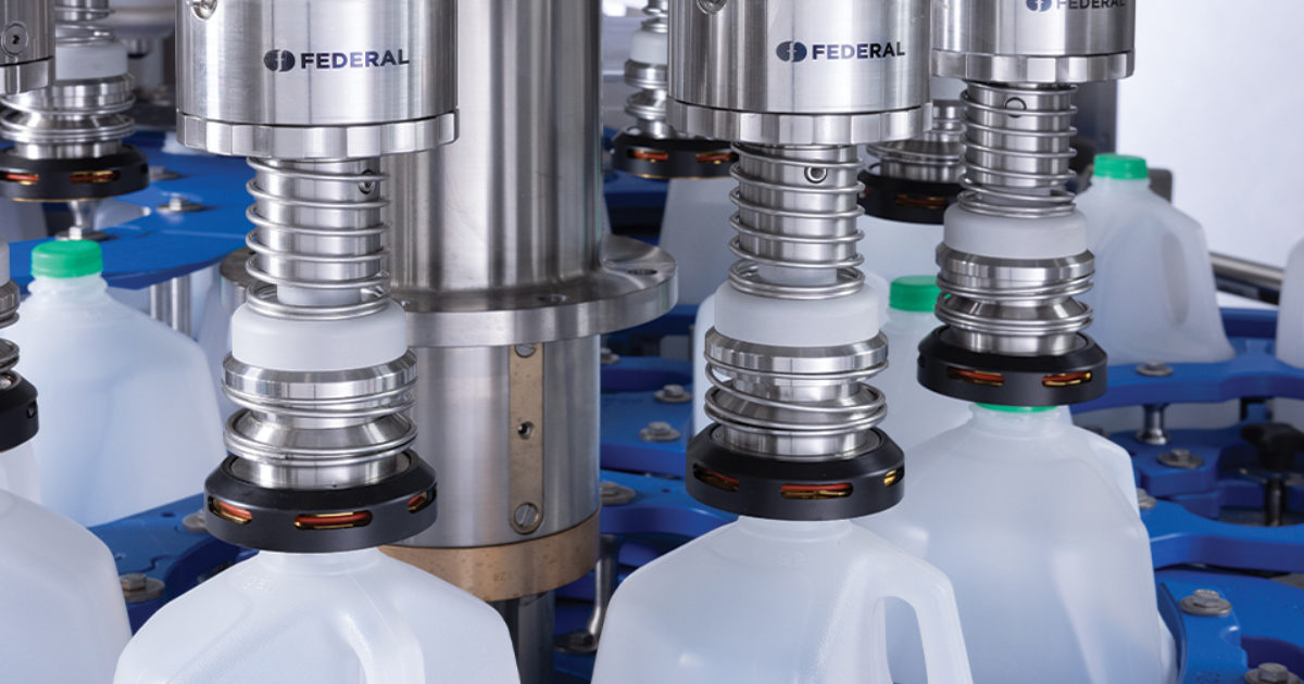 Precision GEM Cappers for Gravity Filling Solutions | Federal